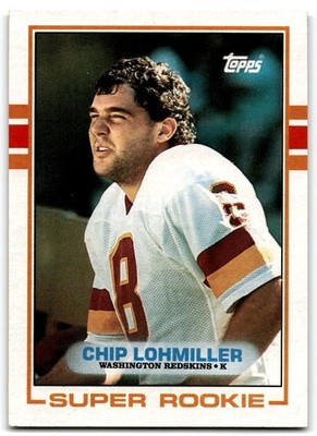 1989 Topps Chip Lohmiller Washington Redskins #251 | eBay