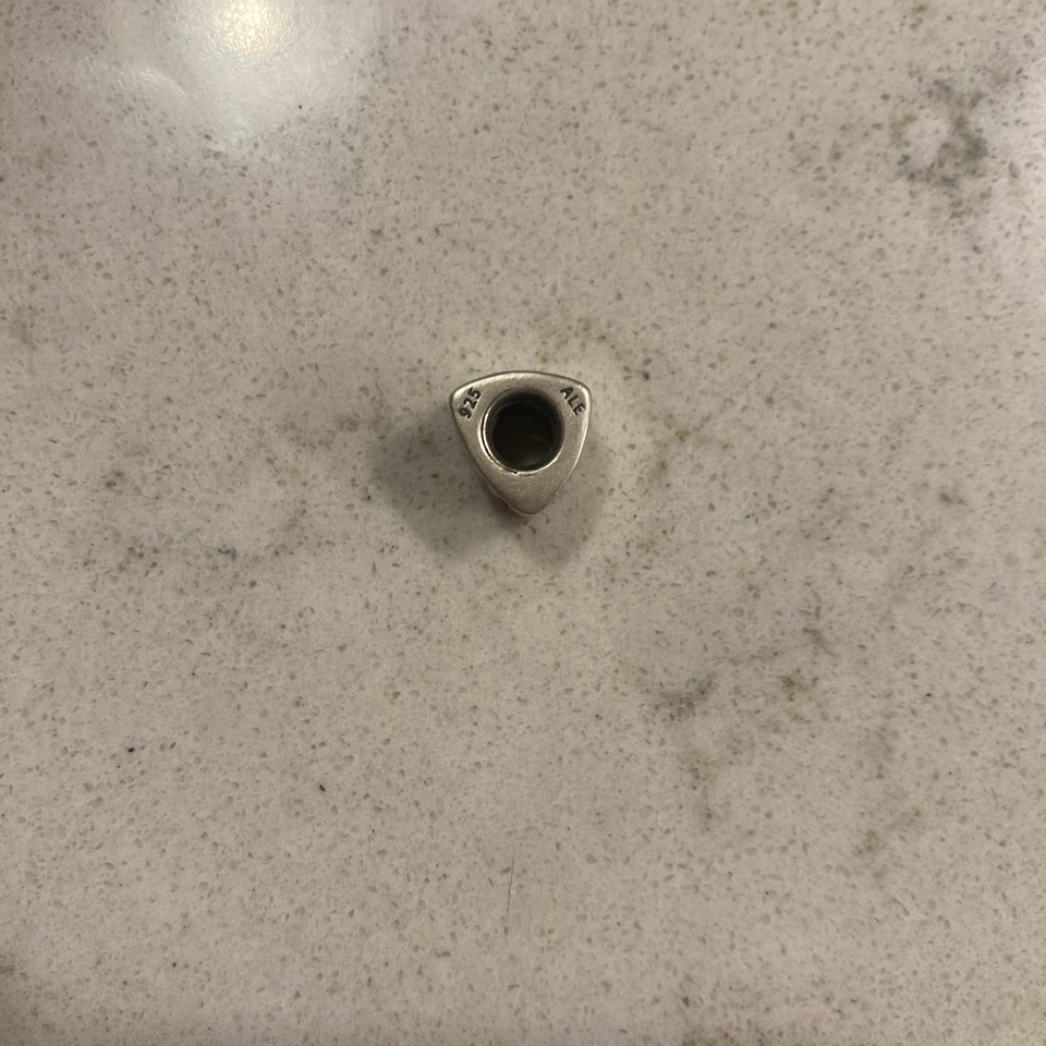 Authentic Pandora Sterling Silver Alpha E Letter Initial Charm ALE 925 ...