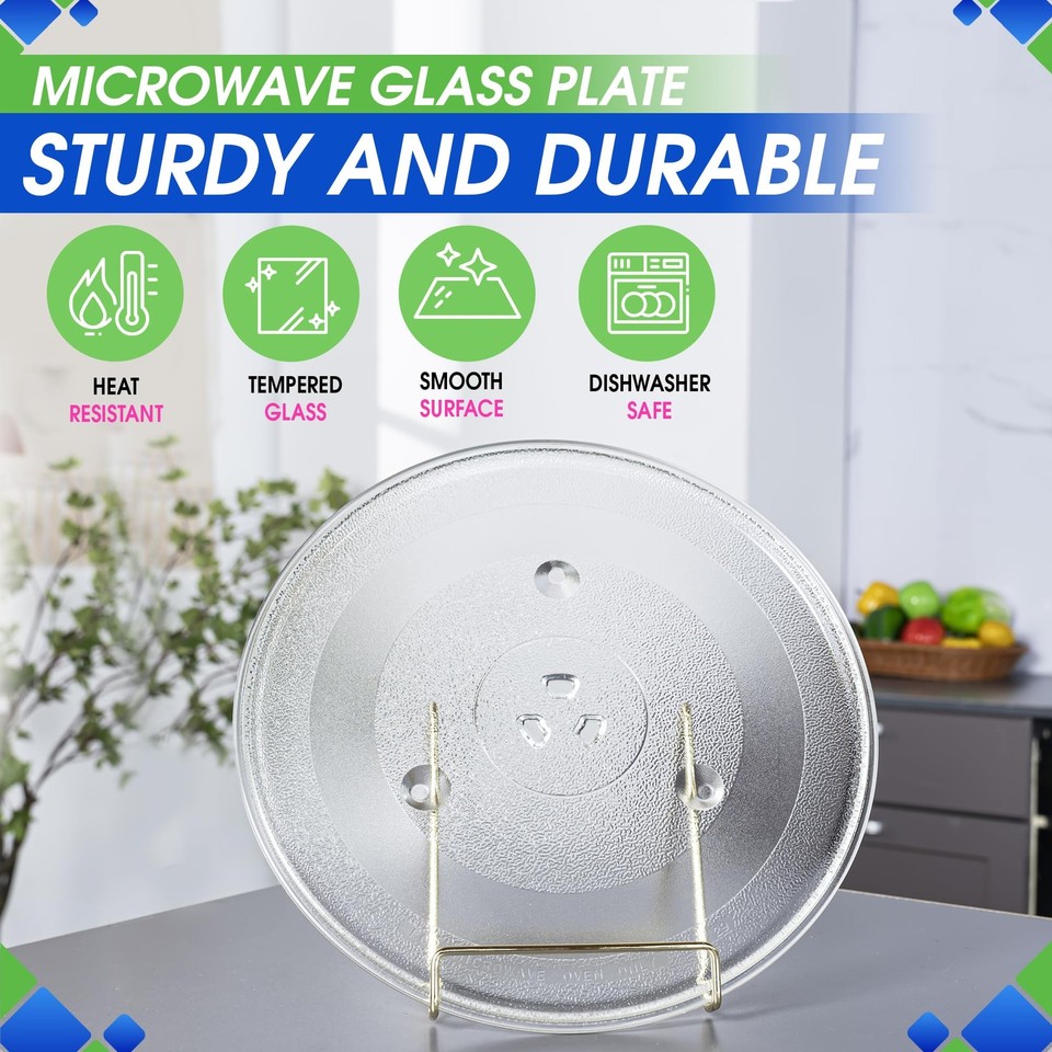 Microwave Plate Replacement 12-3/8” for Oster P34 Microwave Glass ...
