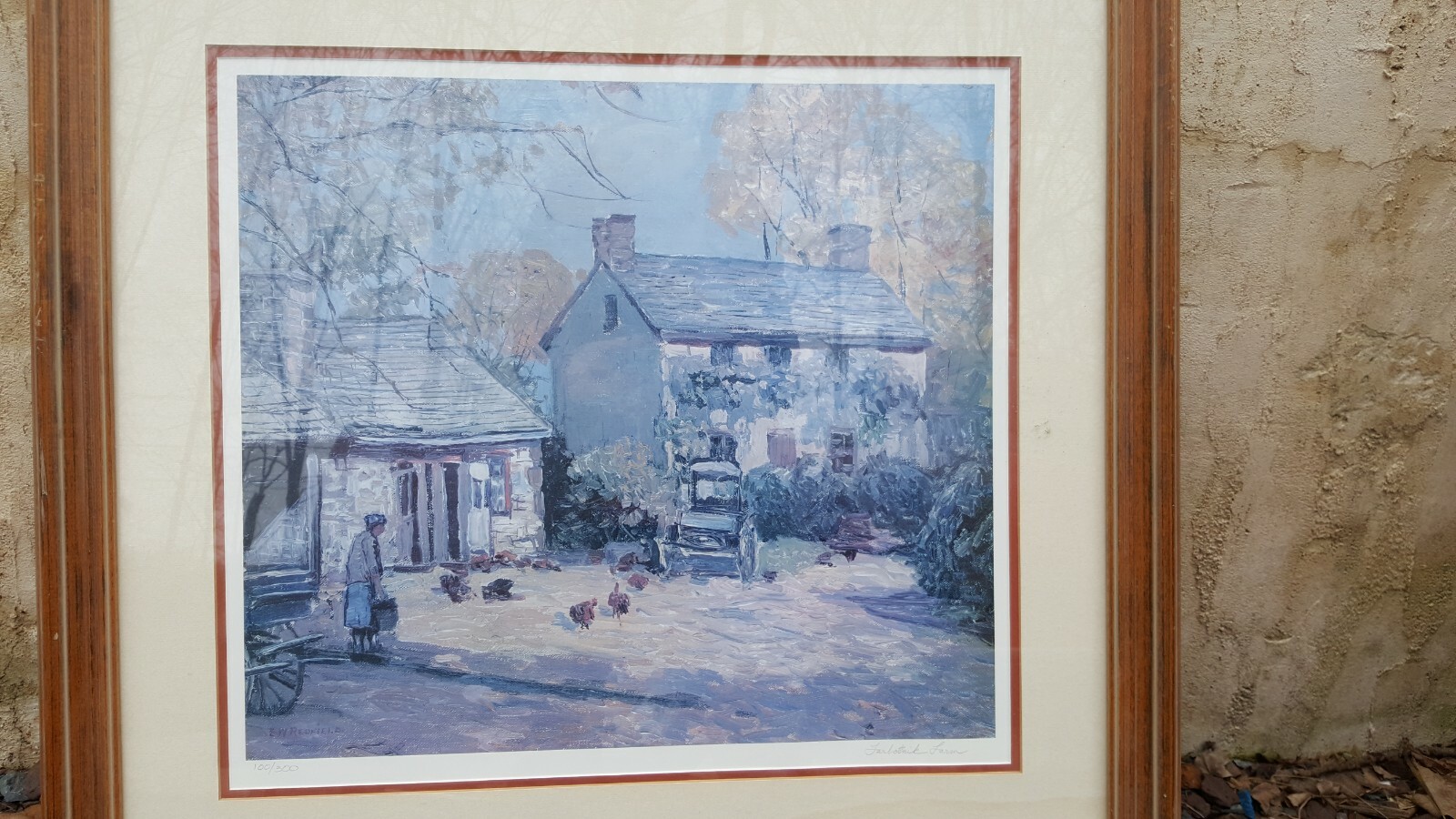 E.W. Redfield Print Farbotnik Farm | eBay