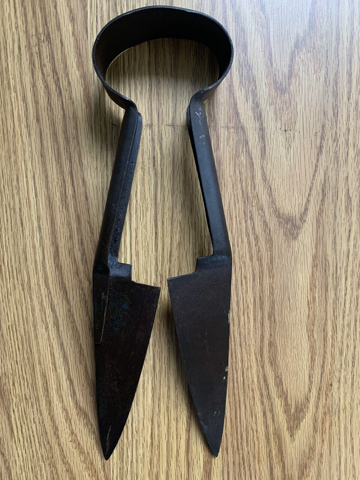 Vintage Sheep Shears Iron Hand Wool Clippers USA Primitive | eBay