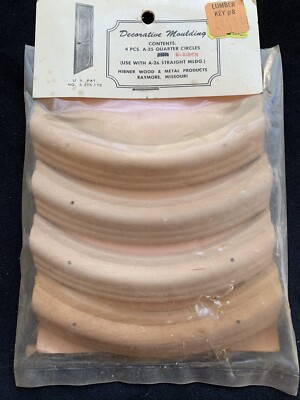 Vintage Furniture A-25 Decorative Moulding Birch Wood Mid Century Deco ...