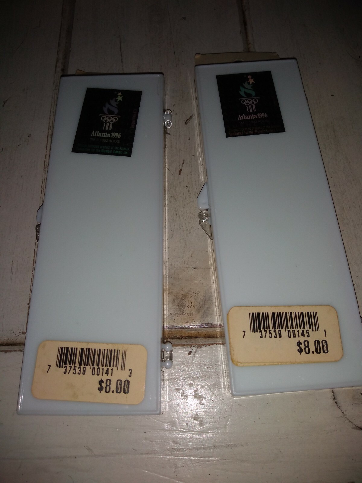 1996 Atlanta Olympics 2 Collectors Torch Spoons By Fort USA Pewter | eBay