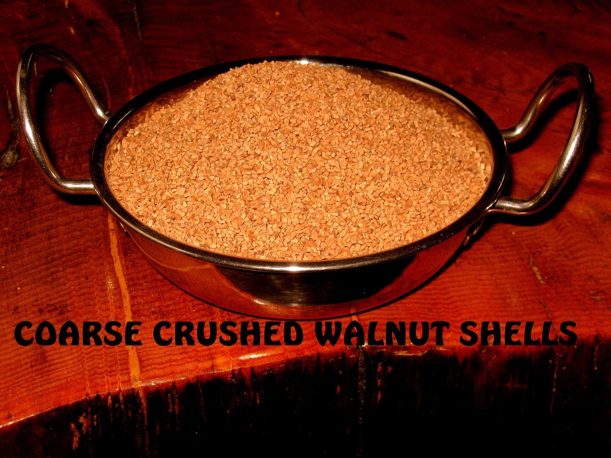 2kg Crushed Ground COARSE Walnut Shells Pin Cushions Cosmetic Exfoliant ...