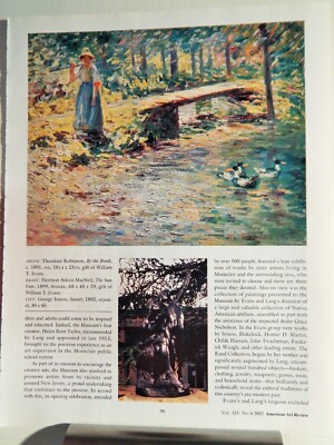 THEODORE ROBINSON ART PIECE VTG ORIG 2002 ADVERTISEMENT | eBay