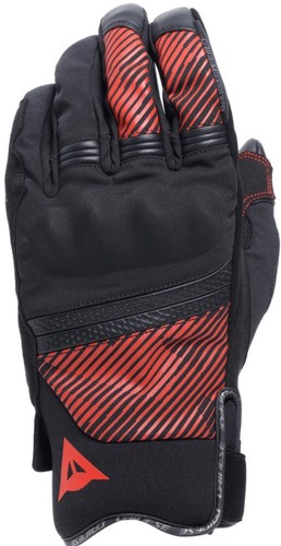 Dainese Fulmine Mens D-Dry Motorcycle Gloves Black/Red | eBay