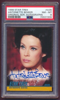 1998 STAR TREK ORIGINAL SERIES #A35 ANTOINETTE BOWER AS CATSPAW ...