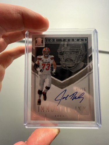 2023 Impeccable JOE THOMAS IMMORTAL INK /75 | eBay