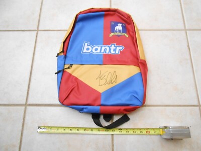 RARE HAND SIGNED TED LASSO JASON SUDEIKIS BACKPACK PREMIER LEAGUE ...
