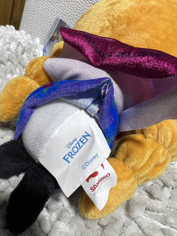 DISNEY FROZEN Princess ANNA SOFT PLUSH MUSIC PLAYING TOY LIL BODZ “NEW ...