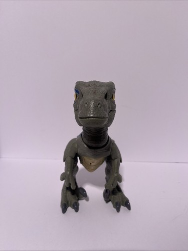 Jurassic World 2018 Primal Pal Blue Velociraptor Dinosaur Dino Rivals ...