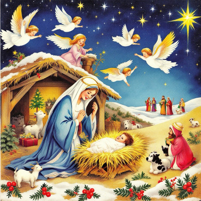 Nativity Decoupage Rice Paper For Ornament-Wood Art A4 1 Sheet | eBay