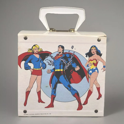 Vintage 1976 DC COMICS Super Case Record Comics Toy Carry Case | eBay