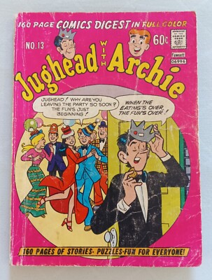 JUGHEAD WITH ARCHIE #13, FAIR, BRONZE AGE, ARCHIE COMICS, 1976 | eBay