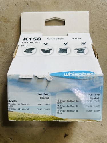 Genuine Whispbar Prorack Fitting Kit P Bar Kit K158 Roof Rack Fittings | eBay