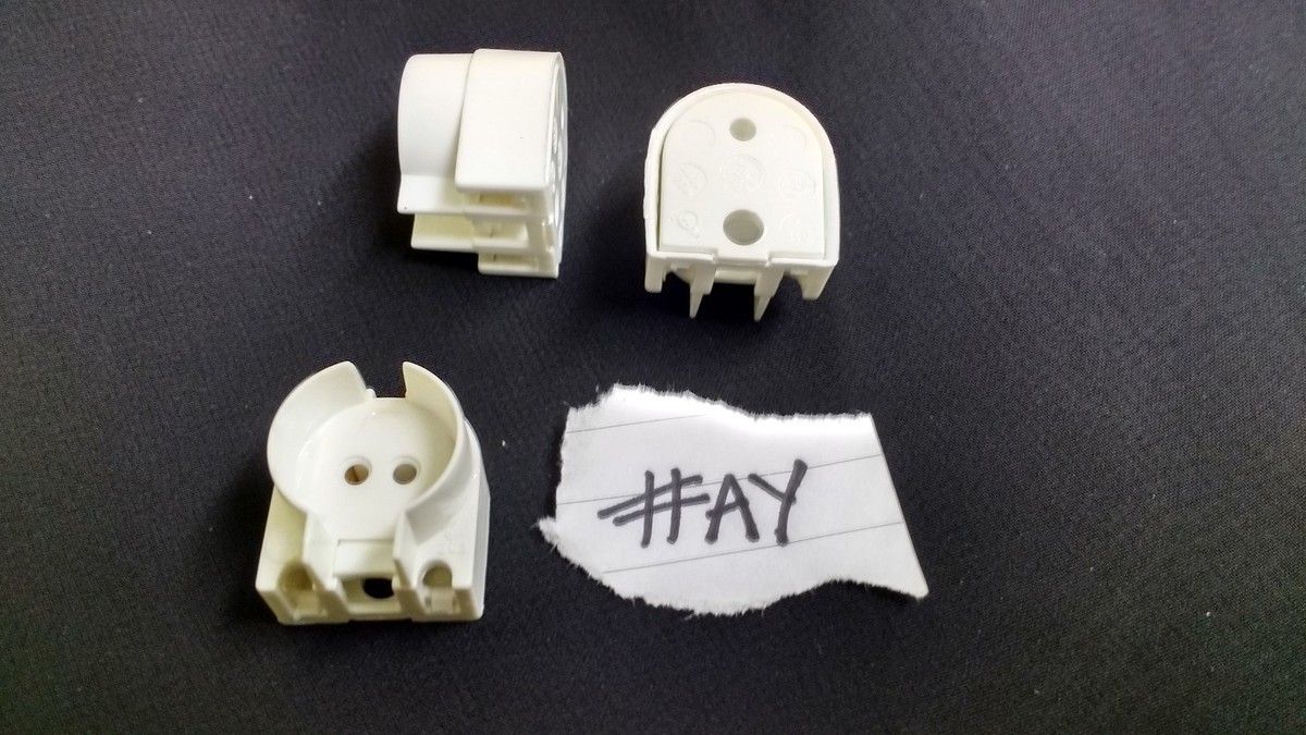 Ultraviolet Fluorescent Lamp Holder Replacement UV Lamp 18W 4 Pin 2G11