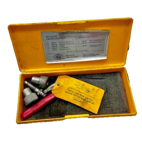 Kent Moore J-29075-B Chevy Diesel Nozzle Tester Adapter Set Tool SKUG ...