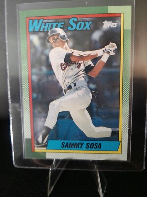 1990 Topps & Fleer - Sammy Sosa #692 & 548 (RC) - Rookie Card Lot ...