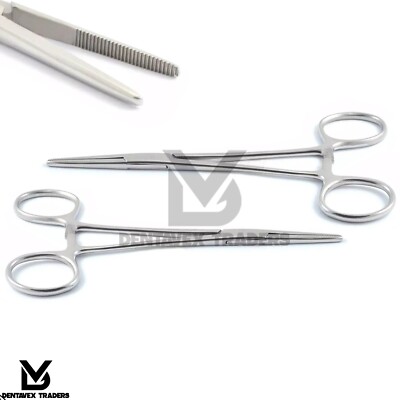 X2 Dental Hemostatic Straight Kelly Locking Clamp Forceps Surgical ...