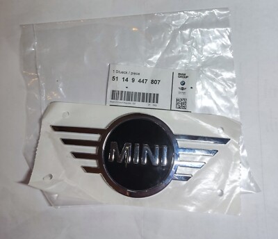 2016-2022 Mini Cooper Countryman Hood Emblem 51149447807 OEM NEW | eBay