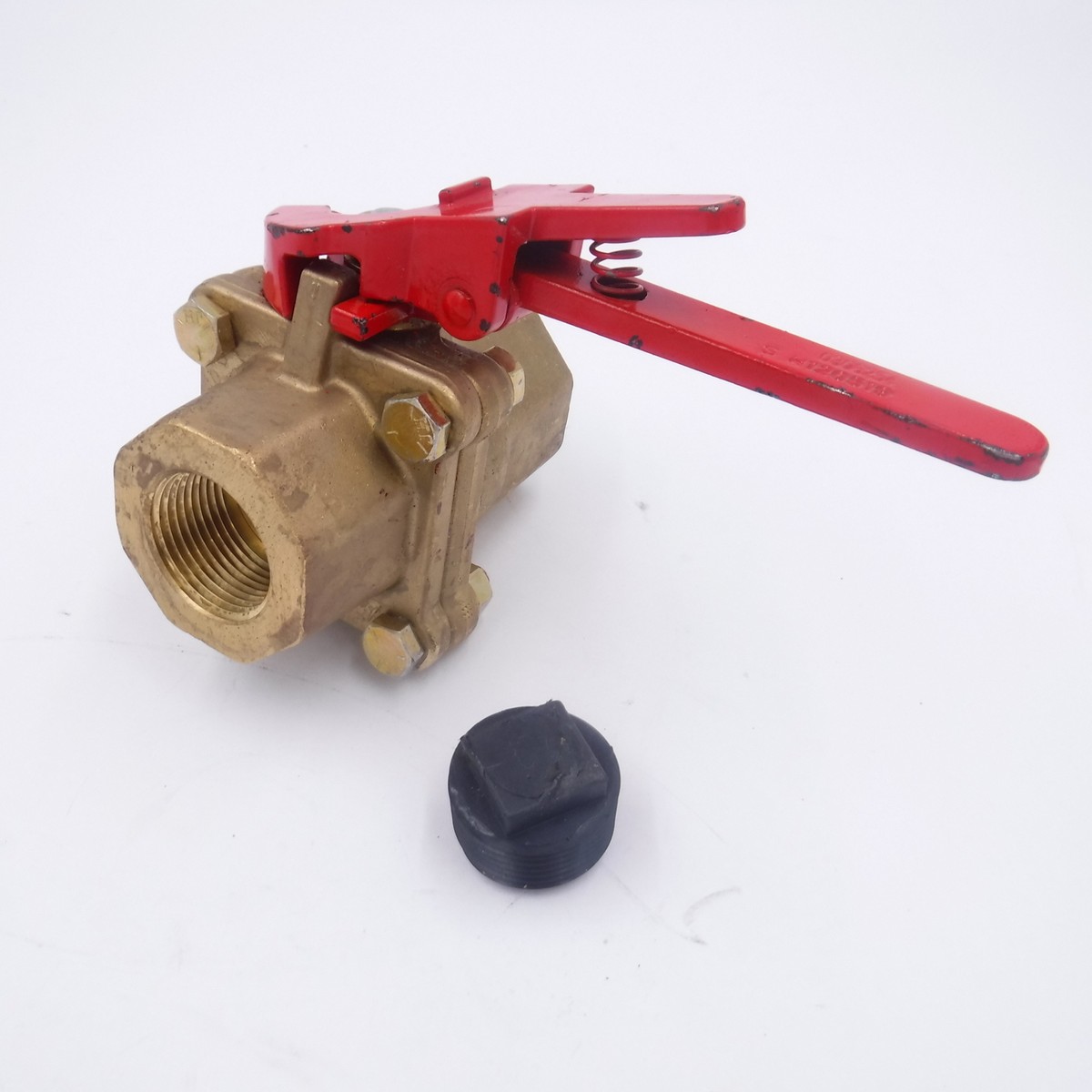 Lockable Ball Valves Handles DN15 Brass Lockable Ball Valve Female X