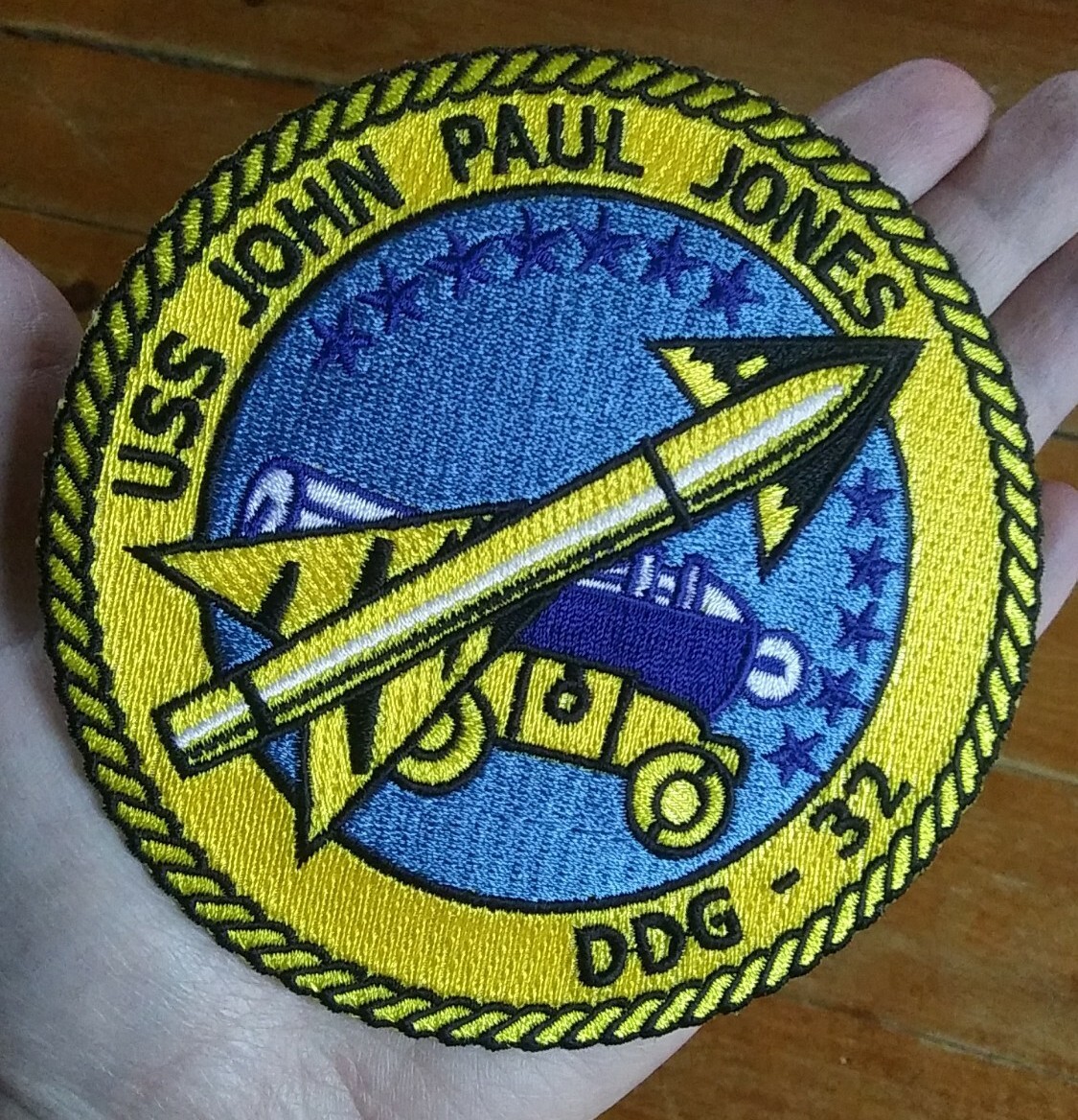 Uss John Paul Jones Ddg 32 Missile Destroyerus Naval Ship USS John