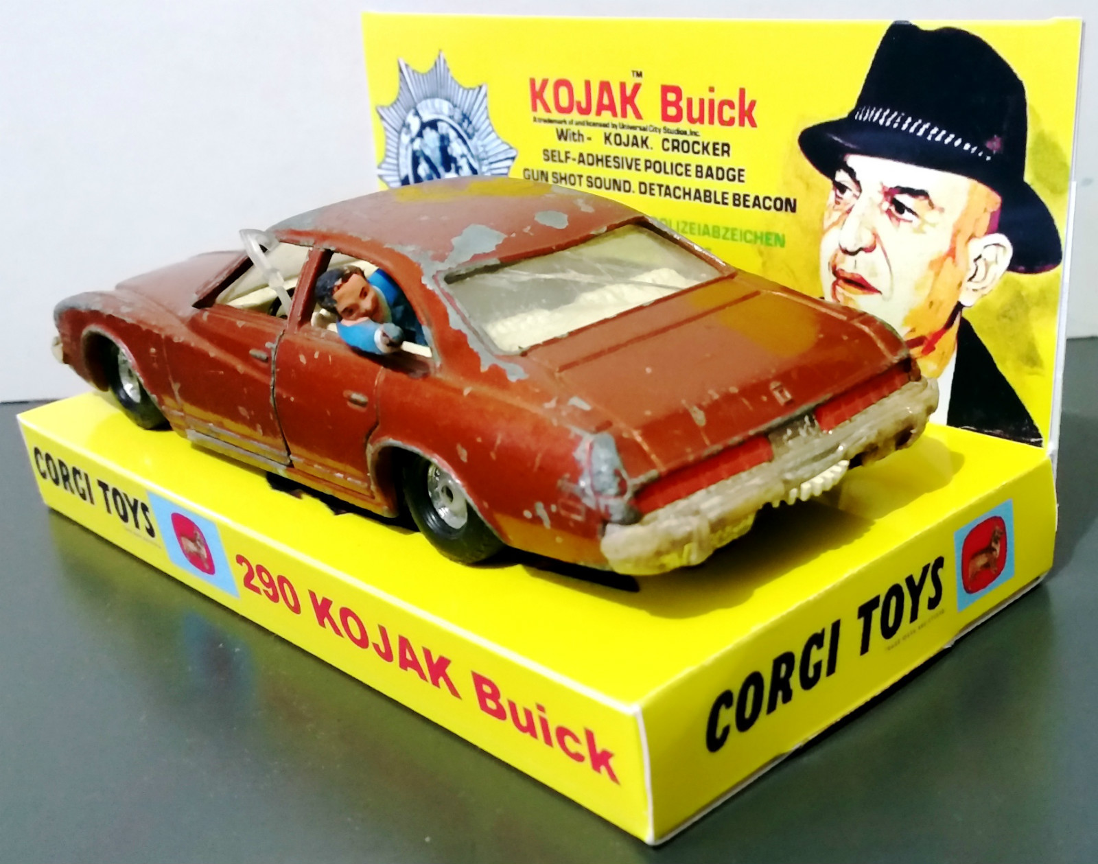 CORGI 290 KOJAK - BUICK REGAL 1:36 Diecast Model TV Car on Custom ...
