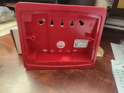 Firelite ANN-SB80KIT-R Annunciator Surface Backbox Mount Wedge Only ...