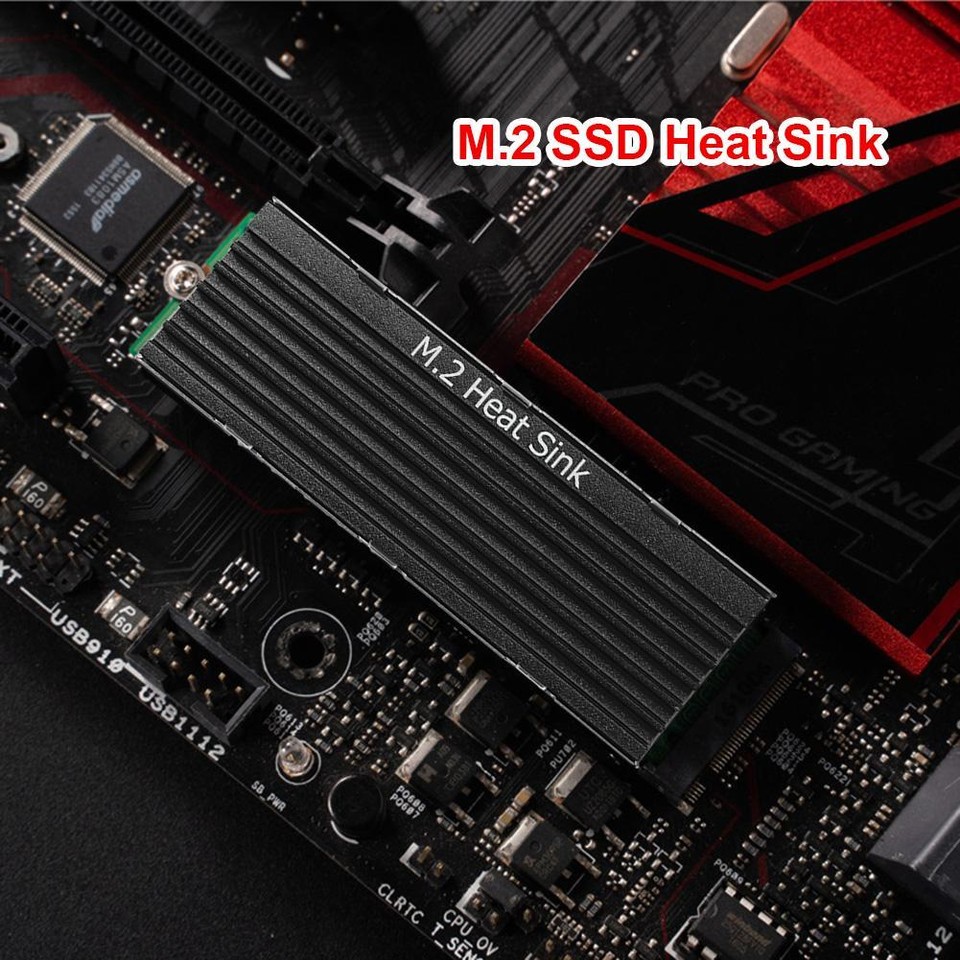 M.2 SSD Heat Sink Heatsink NVME M.2 2280 SSD Hard Disk Aluminum Heat ...