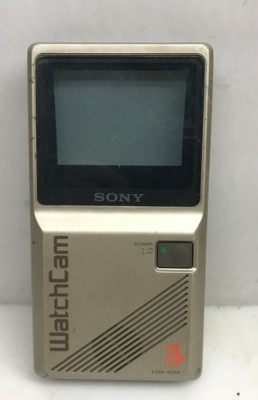 Vintage Sony WatchCam Portable Monitor Surveillance System Model: FDM ...