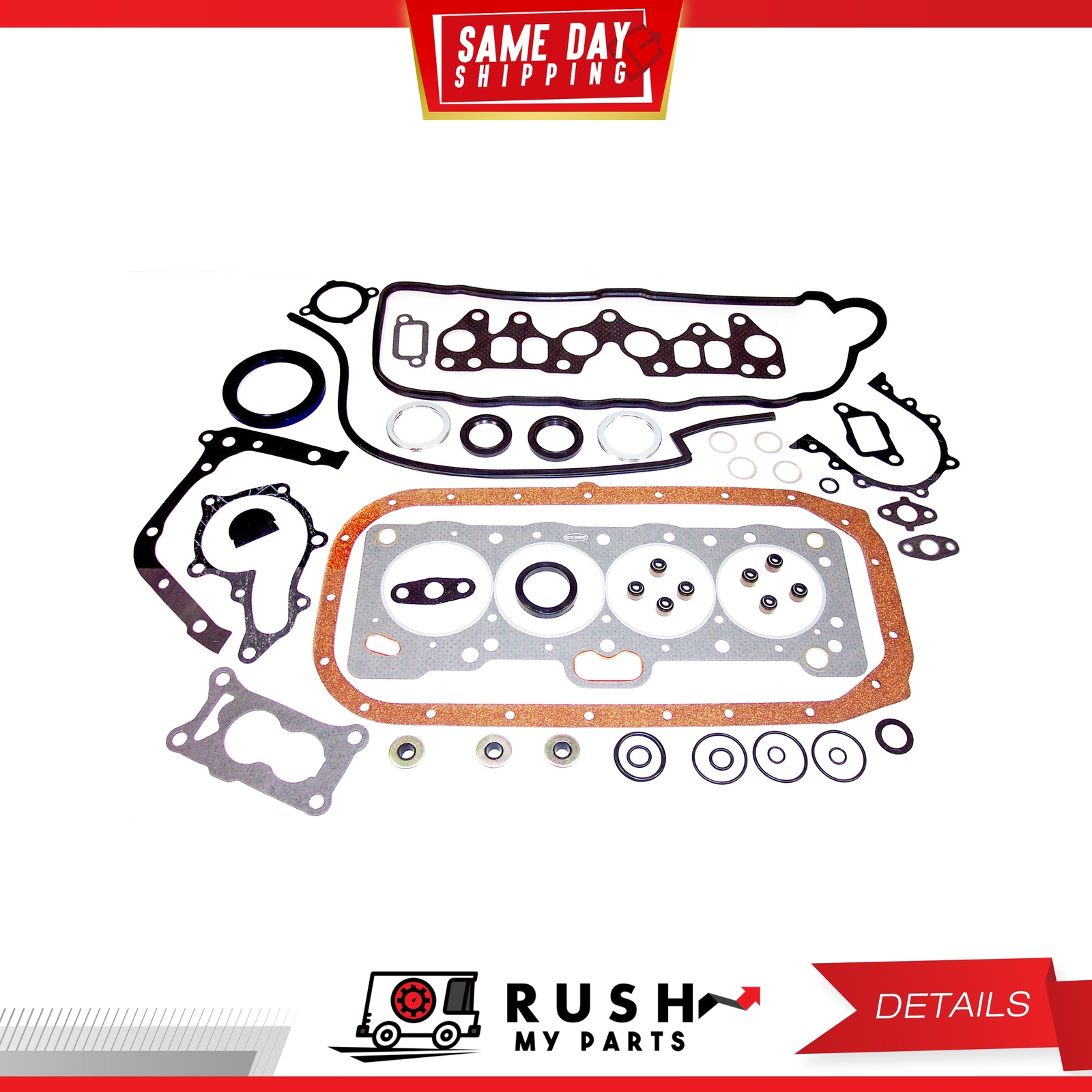 86-87 Master Engine Rebuild Kit For Toyota Corolla 1.6L L4 SOHC 8v DNJ ...