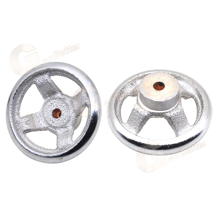 Round Cast Iron Mechanical Handwheel 3 Inch - 16 Inch Lathe Handwheel ...