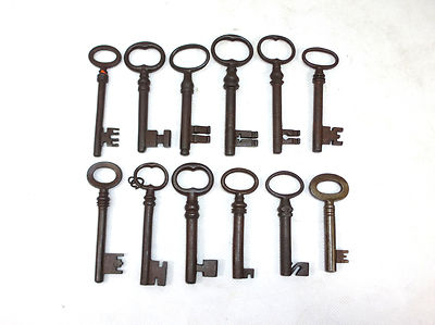 Lot of Old Keys 18 - 20th Century Ward Keys | eBay
