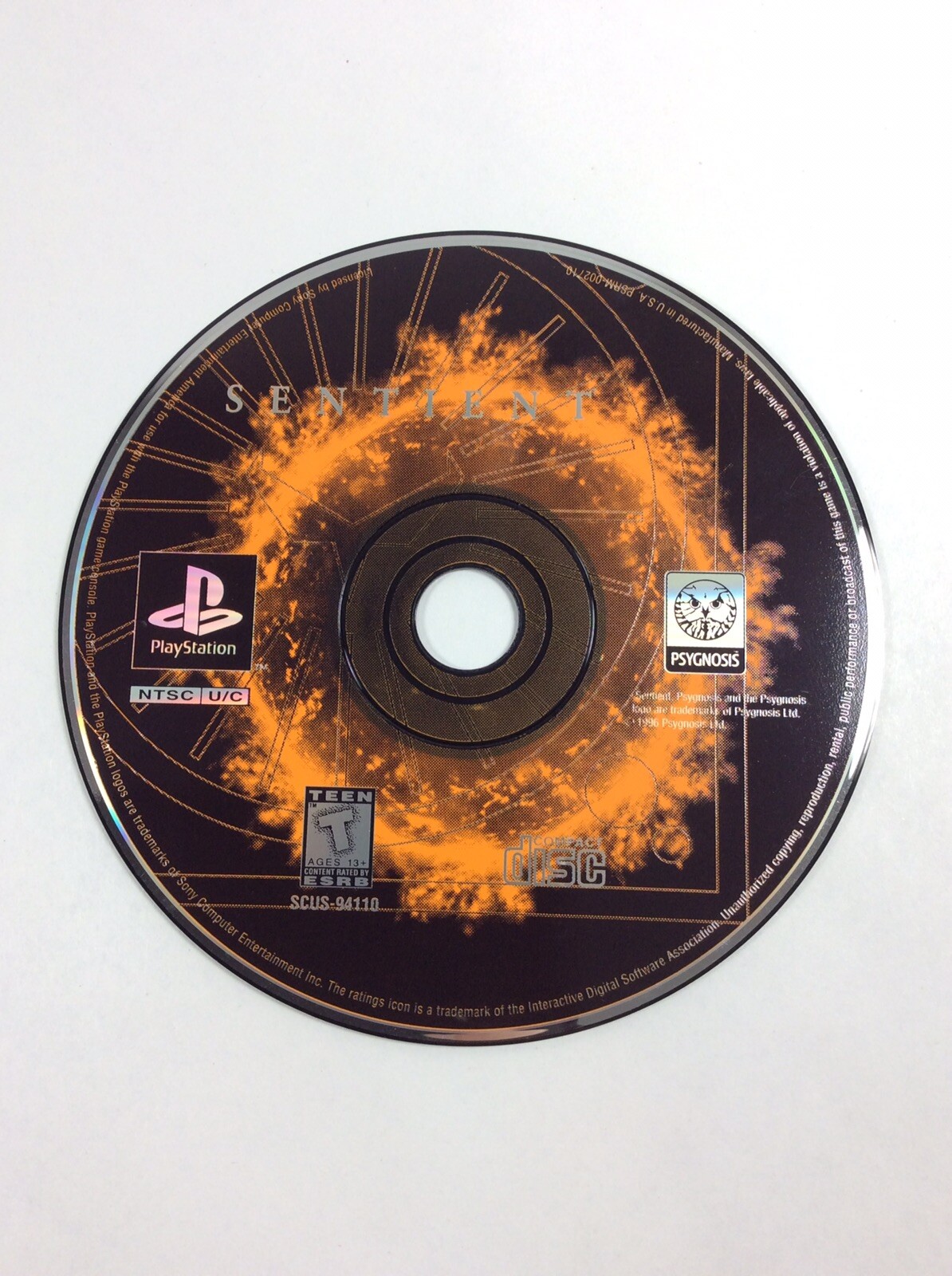 Sentient (PS1, 2006) DISC ONLY 711719411024| eBay