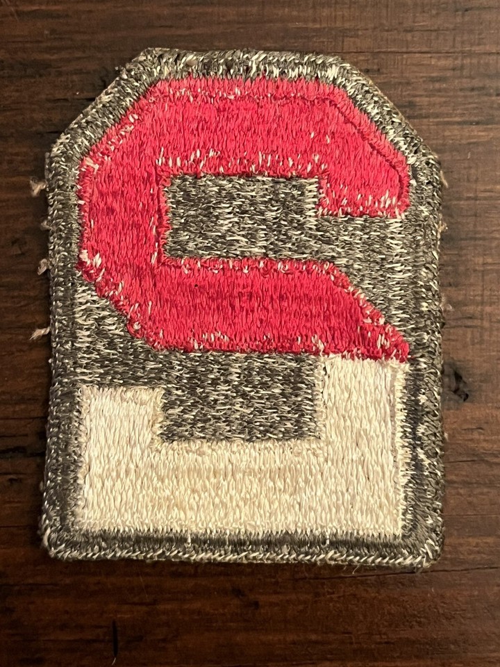 ORIGINAL PERIOD WWII WW2 US 2ND ARMY PATCH FE CE | eBay