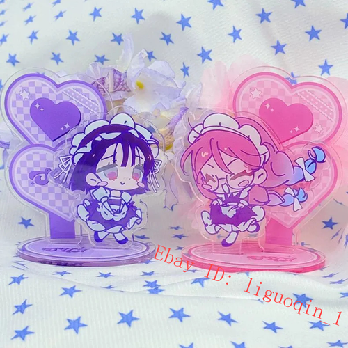 2Pcs/set Anime Alien Stage Mizi Sua Acrylic Figure Standing Desktop ...