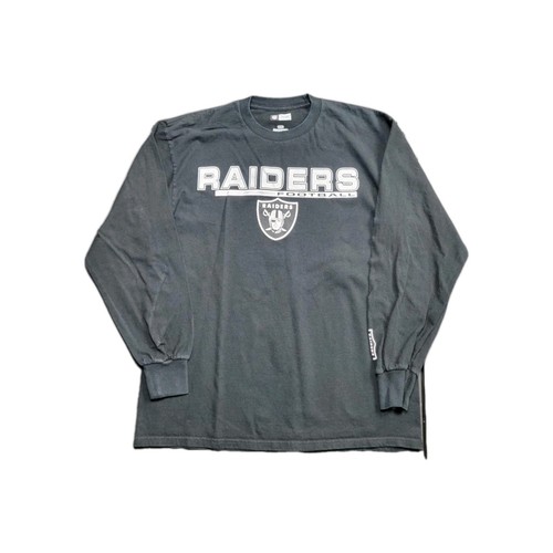 Raiders NFL Team Apparel T-Shirt Adult Size Large Unisex Black Long ...