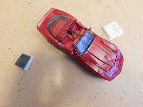 franklin mint red 1982 corvette convertable | eBay