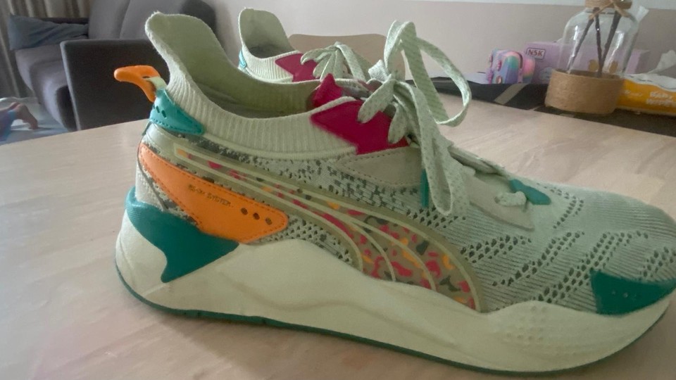 Puma RS-XK 'Tropical' sneakers in the Green Illusion/Sparkling Green ...