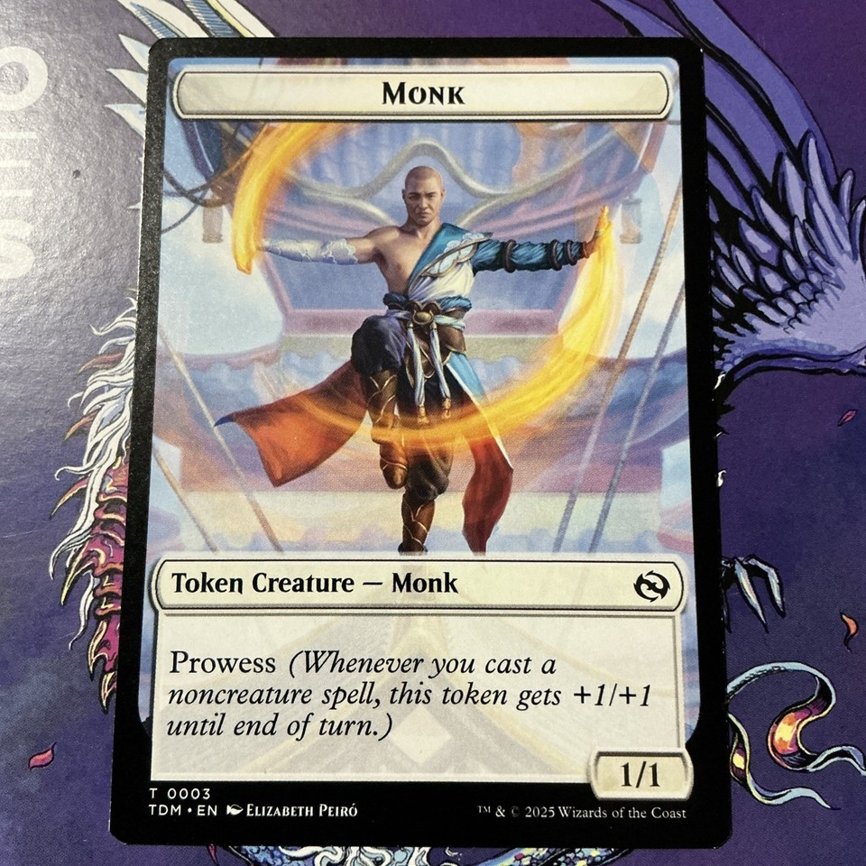 MAGIC THE GATHERING MTG TARKIR DRAGONSTORM DOUBLE SIDED TOKEN COPY ...