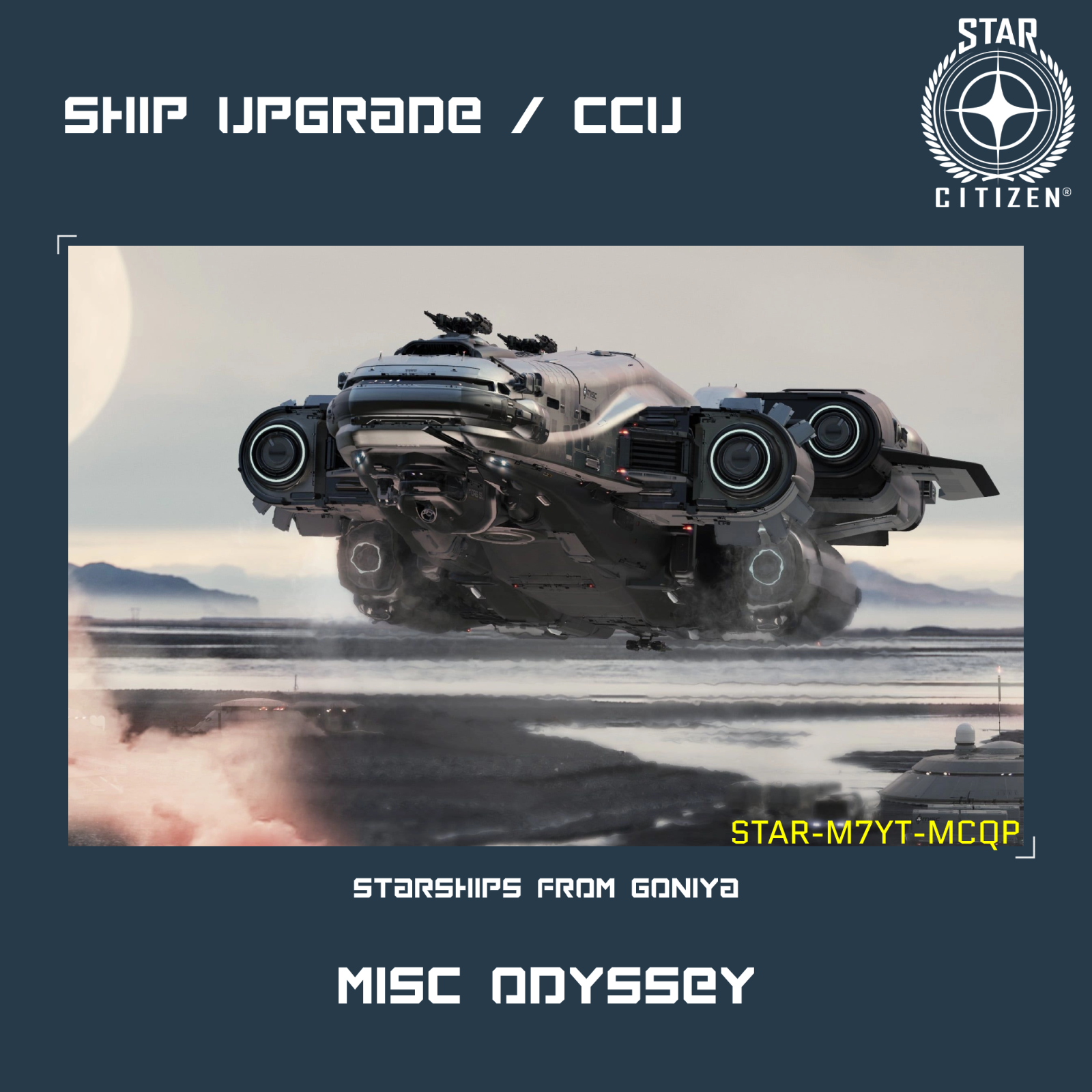 STAR CITIZEN - MISC ODYSSEY UPGRADE - (CCU) | eBay