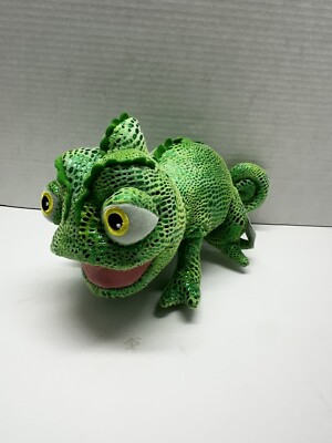 Disney Parks Plush Tangled Rapunzel's Chameleon Lizard Pascal Stuffed ...