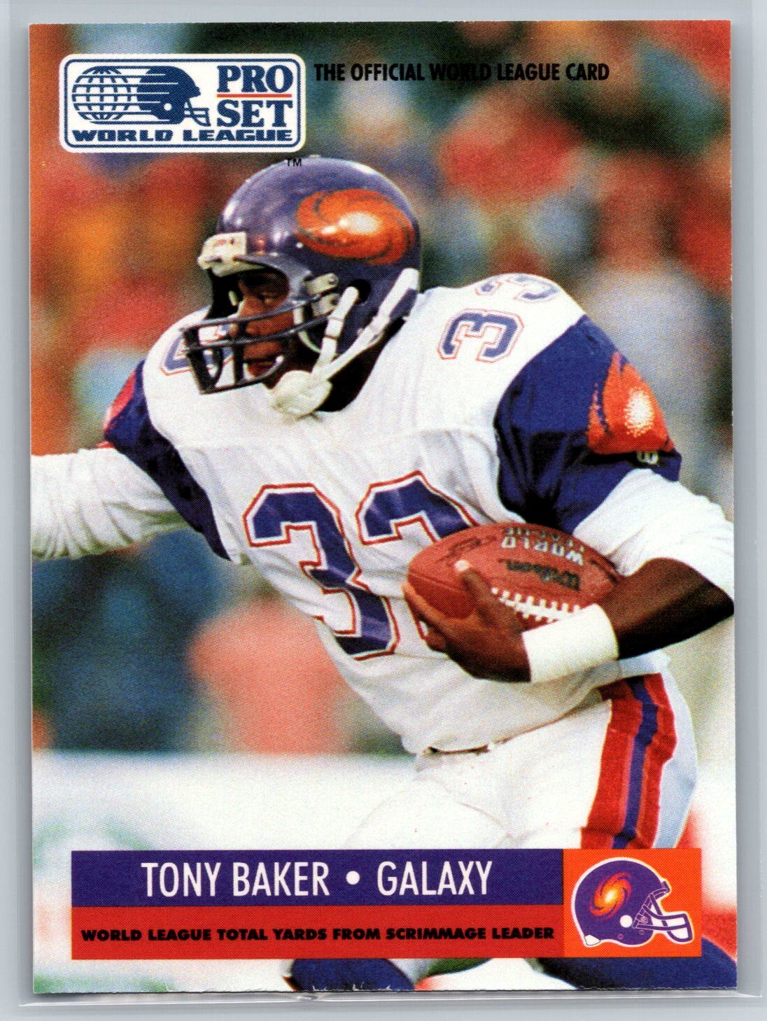 1991 Pro Set World League Tony Baker #23 | eBay