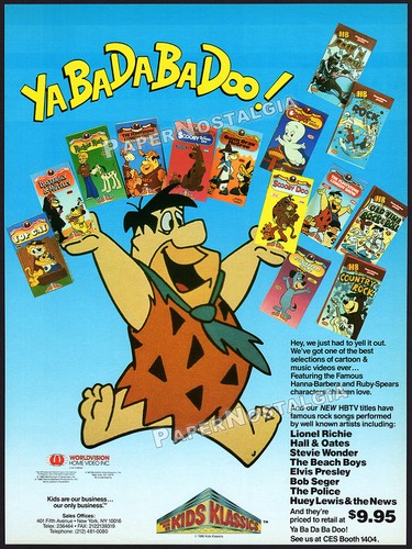 HANNA-BARBERA_/_RUBY SPEARS__Original 1987 Trade AD promo / poster ...