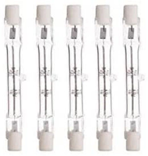 5 x Linear Tungsten Halogen Light Bulbs R7s Tube Floodlight Lamp | eBay