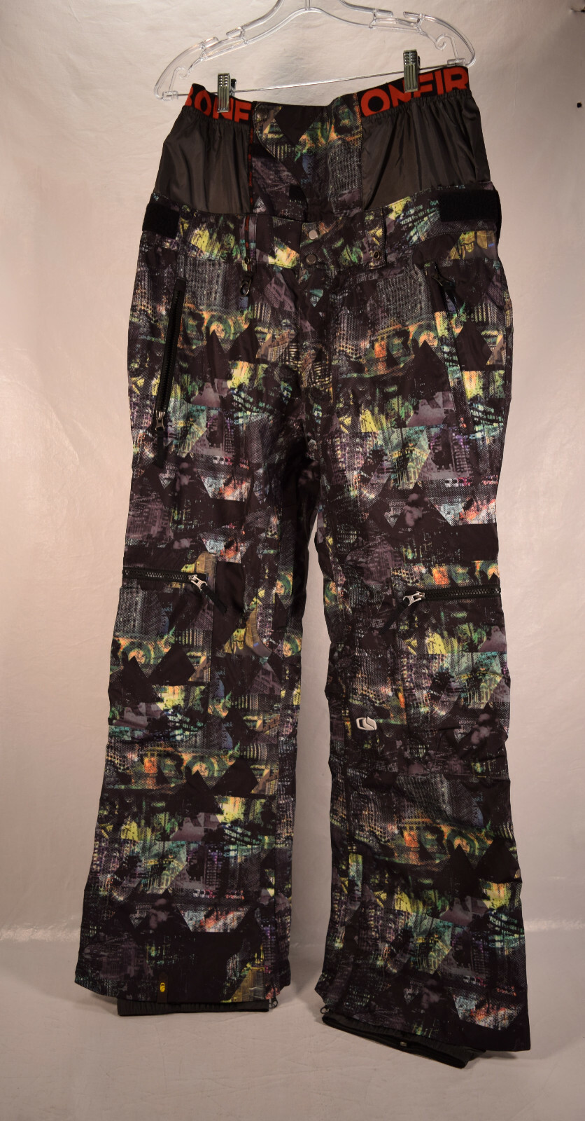 New Bonfire Limited Edition Ski Snowboard Pants Womens Large Print New ...