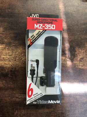Untested JVC MZ-320 Super Directional Microphone Vintage Retro Camera ...