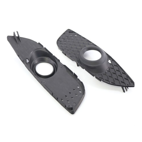 Black FogLight Grille Cover for Mitsubishi Lancer 08-12 Pair 8321A ...