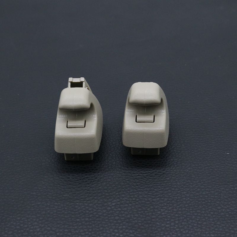 2Pcs Beige Sun Visor Support Retainer Clip 15882854 For GM Chevy 07-13 ...