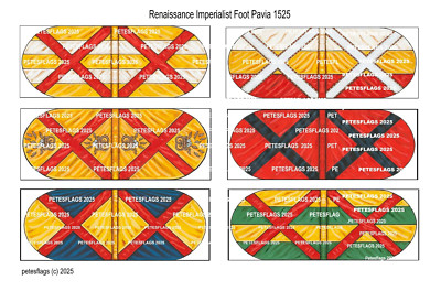 28mm Imperialist Spanish Landsknecht Renaissance Flags Pavia 1525 ...